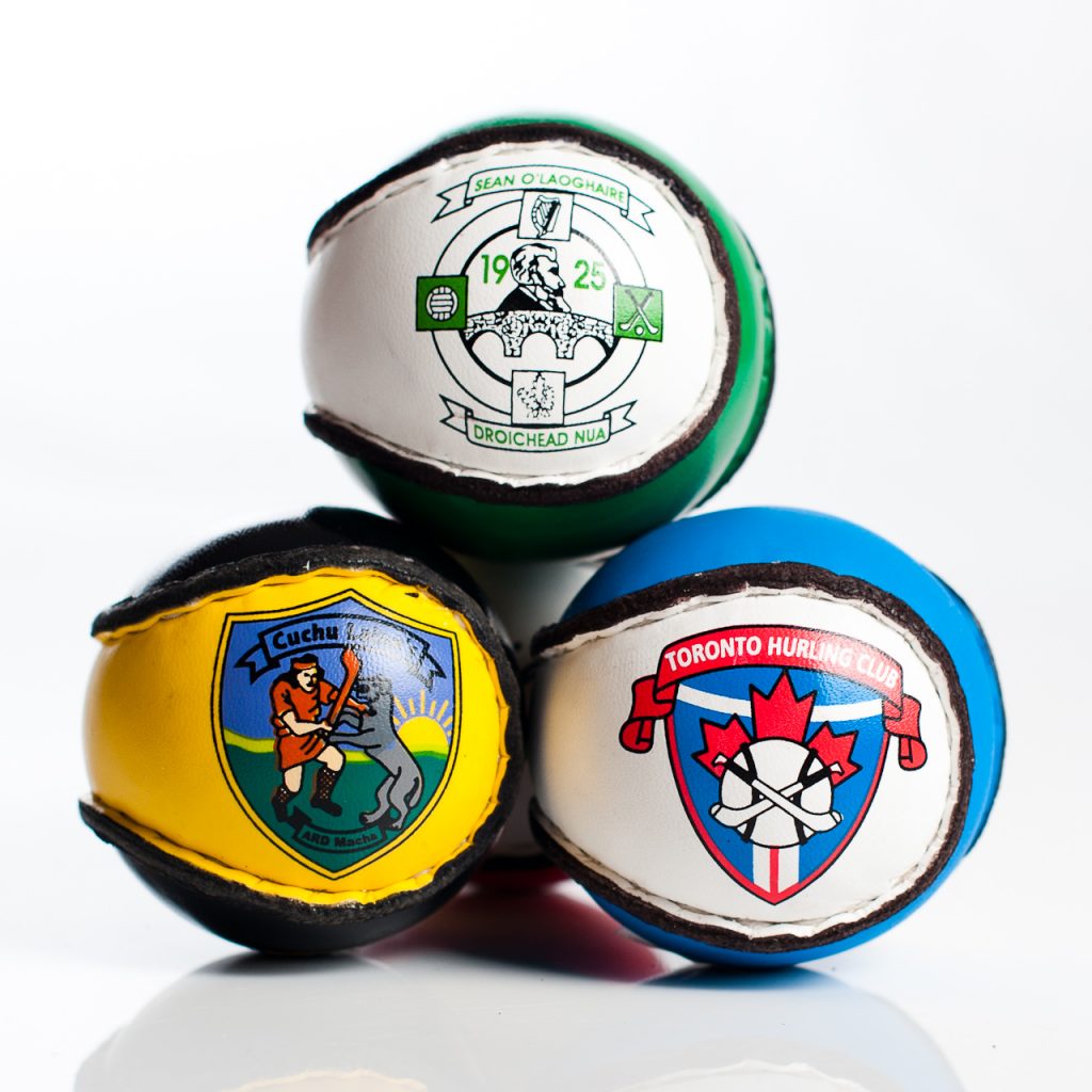 12 x Club Crest Sliotars - P O'Kane Hurls