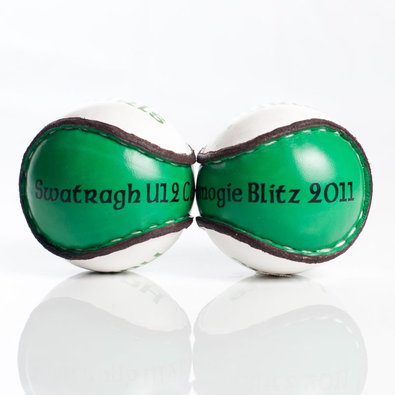 12 x Club Crest Sliotars - P O'Kane Hurls